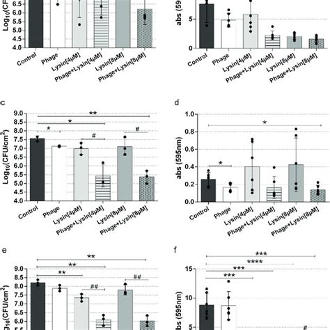 Treatment Of Preformed Biofilms Formed By Different S Aureus Strains
