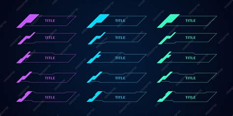 Premium Vector Call Outs Titles Call Out Bar Labels Information Call