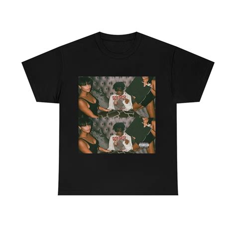 Playboi Carti Self Titled Album Cover Tee T Shirt Black Etsy