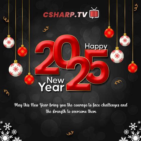 Happynewyear Happy2025 Csharptv Techforeveryone Happyholidays