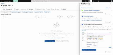 Creating A Micro Service Using Integrated Azure Python Based Function
