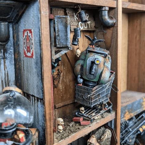 Room 21 Of 28 Fallout Turret Mk Iii The Bouncer Scratch Build W