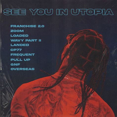 Travis Scott Utopia Cover Behance
