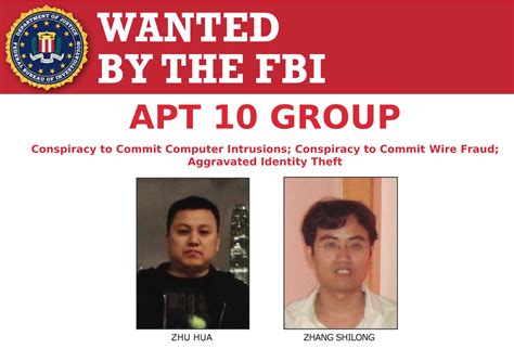 Justice Department Indicts Two Chinese Nationals Over Global Hacking