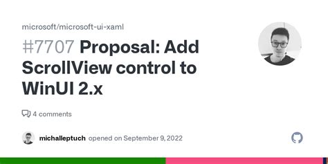 Proposal Add Scrollview Control To Winui X Issue Microsoft