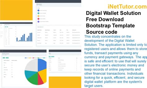 Online Water Billing System Free Source Code In Bootstrap Inettutor