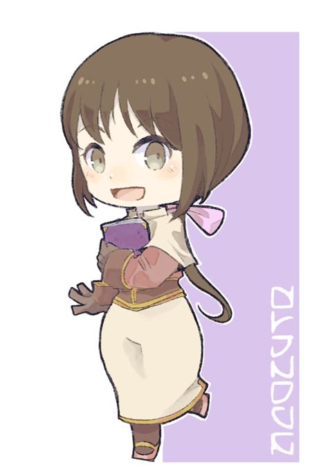 Safebooru 1girl D Acolyte Ragnarok Online Blush Book Brown Eyes