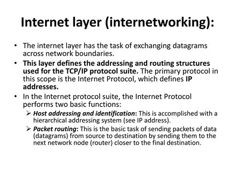 unit 2 internet protocol overview it ppt
