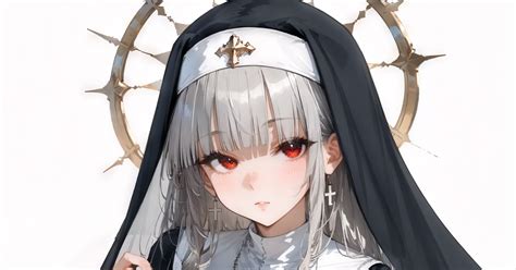 女の子 修女 Aaaliceのイラスト Pixiv