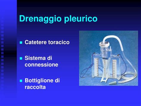 PPT Gestione Infermieristica Della Persona Con Drenaggio Toracico PowerPoint Presentation ID