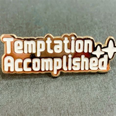 Temptation Pin Etsy