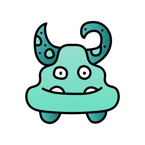 Cute Monster Colorful Vector Design Mascot 22032576 Vector Art At Vecteezy