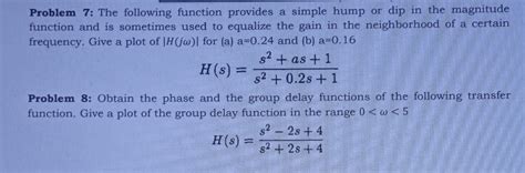 Solved Howproblem 7 The Following Function Provides A