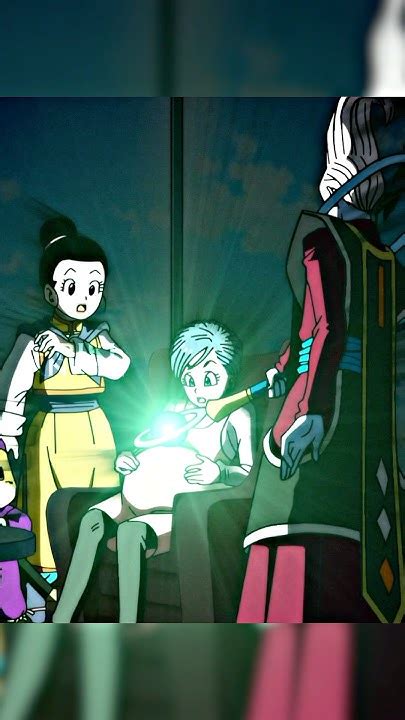 Whis Helps Bulma Give Birth Youtube