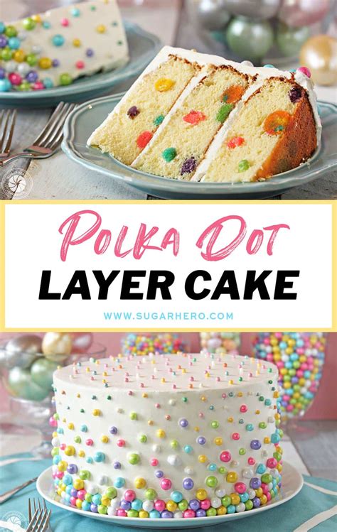 Polka Dot Birthday Cakes For Girls