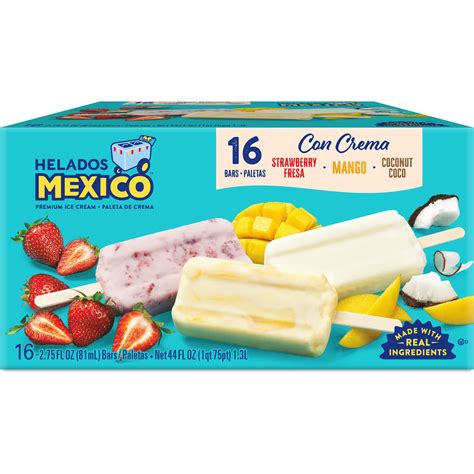Helados Mexico Ice Cream Bars Variety Pack Shop Bars Pops At H E B