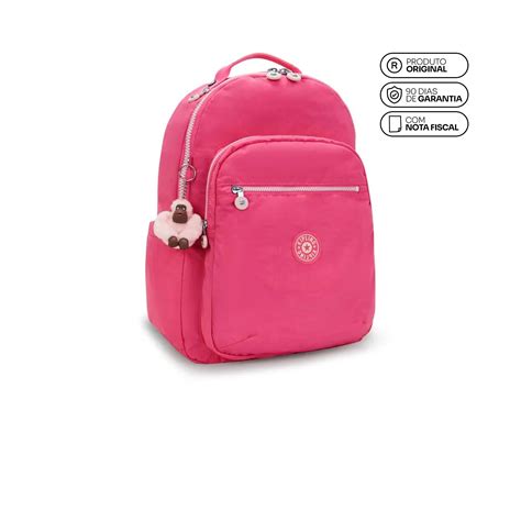 Mochila Kipling Seoul Pink I5140bz8 Feminino Loja Tuka Oficial