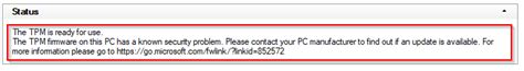Detect Vulnerability In TPM ADV Using ConfigMgr Compliance Settings Imab Dk