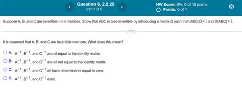 Solved Suppose Ab ﻿and C ﻿are Invertible N×n ﻿matrices