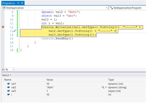 Dynamic Type In C C Net Sql Server And Microsoft Azure