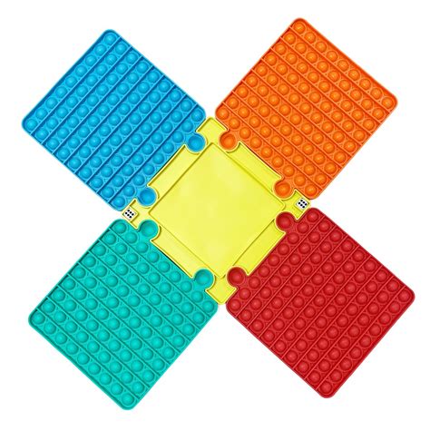 Push Pop Bubble Sensory Silicone Pressure Relieving Toy Fidget Toy For