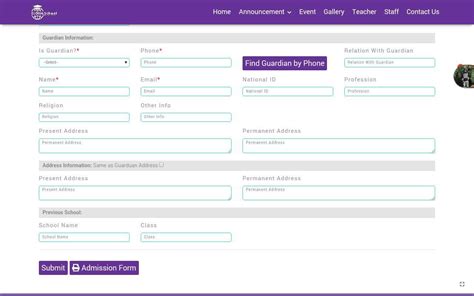 Advance School Management System Free Sample 2025