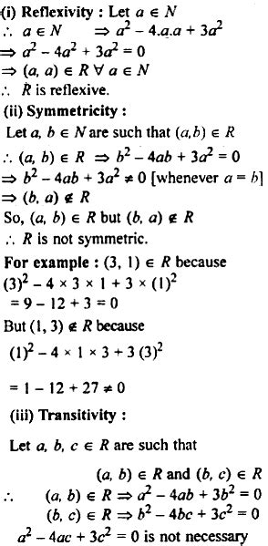 In A Set Of Natural Numbers A Relation R Is Defined As Arb ⇔ A2 4ab