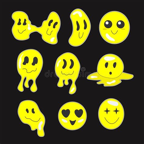 Melting Smile Emoji Stock Illustrations 514 Melting Smile Emoji Stock