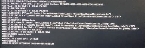 Cannot Boot To Macos Installer Drive Reboot Straight To The Recovery
