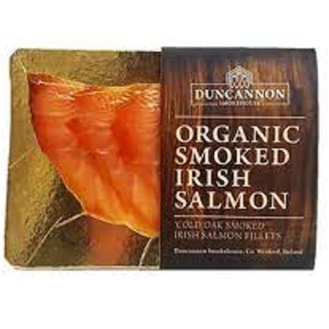 Duncannon Smokehouse Organic Smoked Irish Salmon 100g Ardkeen Quality