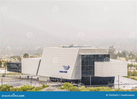 Unasur Building Middle Earth Quito Ecuador Editorial Stock Photo