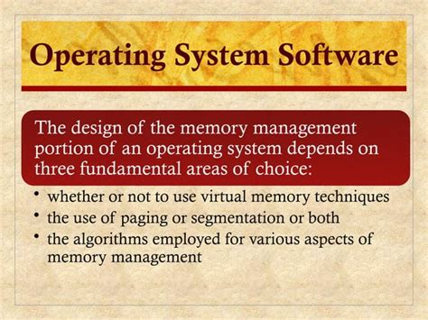 Chapter 8 Virtual Memory William Stallingsppt Operating Systems Computer Software And