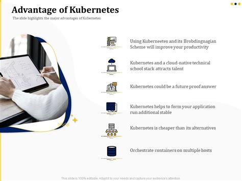 Understanding The Kubernetes Concepts And Architecture Advantage Of Kubernetes Ppt Model Visuals Pdf
