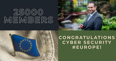 Celebrating 25k Members Of Cyber Security Europe Inext Global Technologies Posted On The Topic