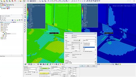 how to show scale of the model and absolute values in hyperview