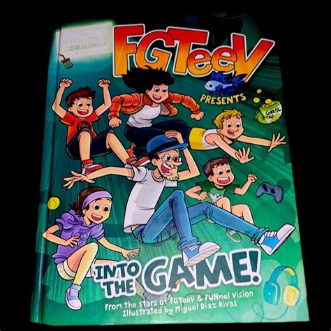 Harper Other New Hard Cover Fgteev Into The Game Book Poshmark