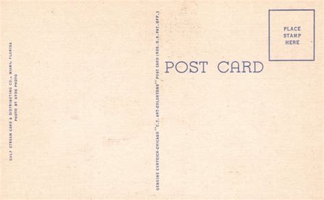 Vintage Postcard 1930s St Anthonys Catholic Church Fort Lauderdale