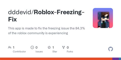 Github Dddevidroblox Freezing Fix This App Is Made To Fix The Freezing Issue The 843 Of