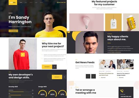 Github Waite0603resume Vcard Collection About Responsive Personal
