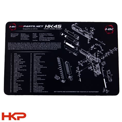 Bench Mat Hk45 Hk45c