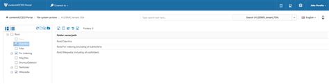 Contentaccess Portal 53 Select Multiple Folders Tech Arrow