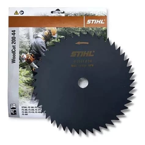 Serra Circular P roçadeiras Stihl mm Furo mm Frete grátis
