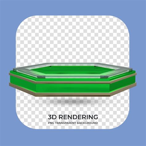 Podio Para Mostrar El Producto D Renderizado Fondo Transparente