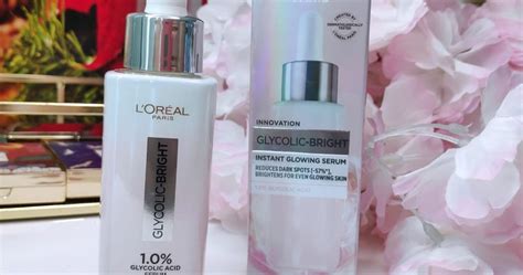 Review Loreal Glycolic Acid Serum Instant Glowing Serum Blibli Friends