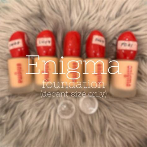 Enigma Foundation Decant Size Only Shopee Philippines