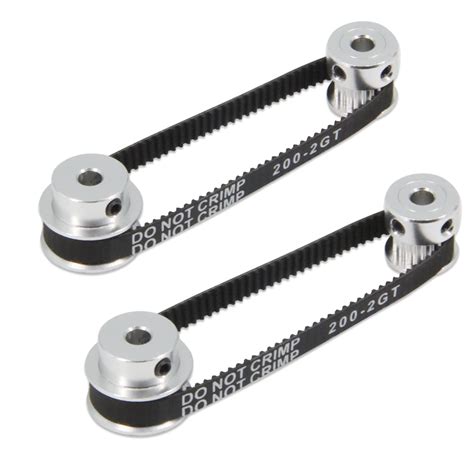 Befenybay Kit GT T B Poulie synchrone et dents Alésage mm en aluminium avec