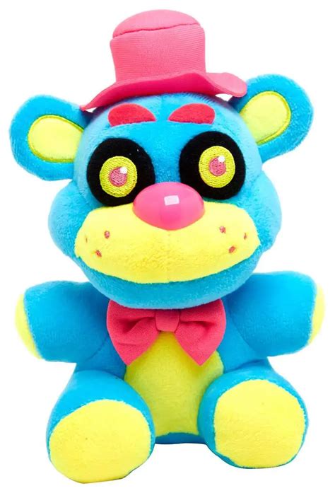 Funko Five Nights At Freddys Blacklight Freddy 6 Plushie Blue Toywiz
