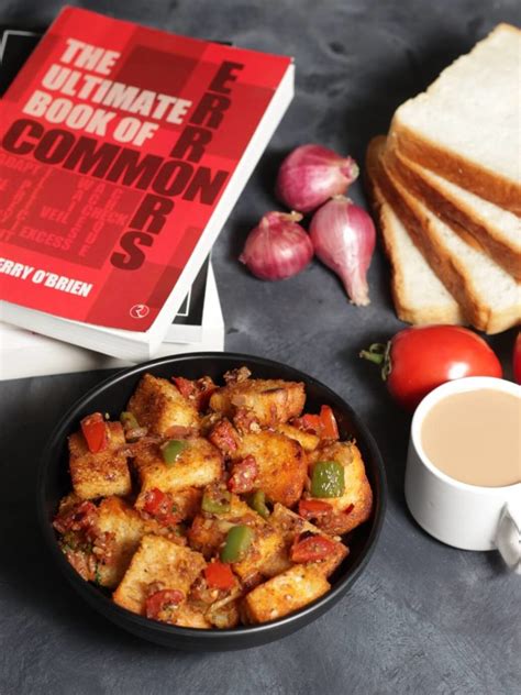 Bread Poha Recipe Easy Breakfast Recipe Indian Vegetarian Recipes