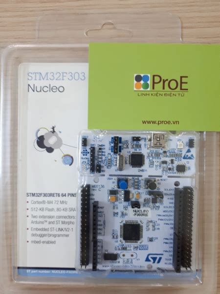 Nucleo F303re Stm32 Nucleo 64 Development Board With Stm32f303re Mcu Supports Arduino And St