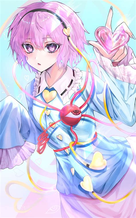 Komeiji Satori Touhou Drawn By Nyarocks Danbooru